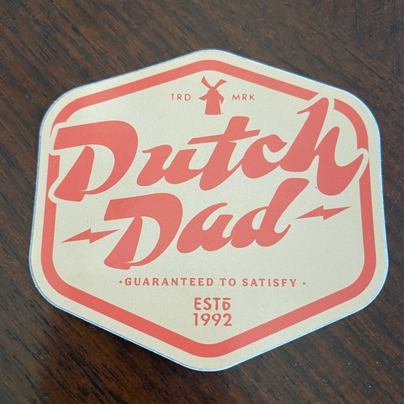 Dutch Bros | Other | Dutch Bros Dutch Dad Sticker | Poshmark